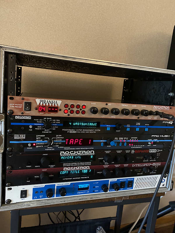 Rocktron Piranha rack rig | Reverb