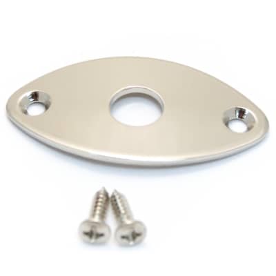 Gotoh Jack Plate for Stratocaster JCS-1 Aged Chrome PJCS-1AC | Reverb