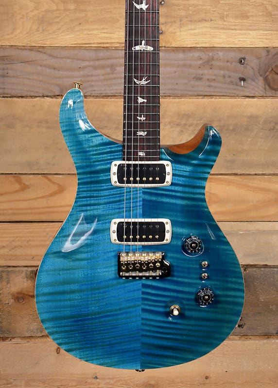 PRS 10-Top Custom 24-08 Electric Guitar Carroll Blue w/ Case | Reverb