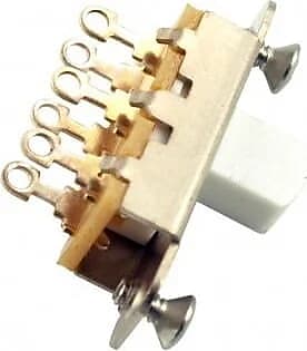 Switchcraft 2 Position Slide Switch For Fender Jazzmaster Or | Reverb