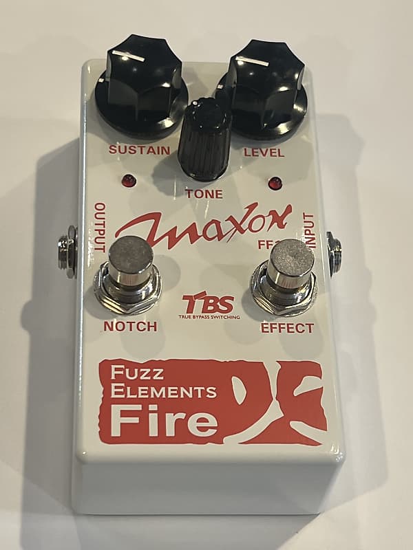Maxon FF10 Fuzz Elements Fire Guitar Effects Pedal | Reverb