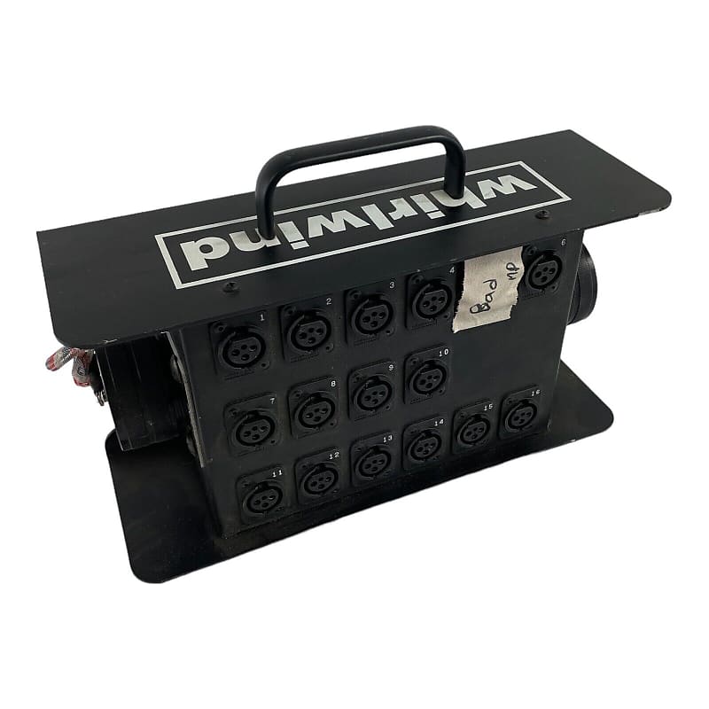 Broadcast Audio Whirlwind DT16 Breakout Box DT16 to 12 XLR | Reverb