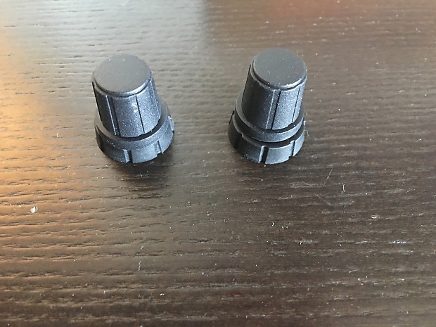 Bartolini Preamp 2017 Black Plastic Concentric Stack Knobs | Reverb