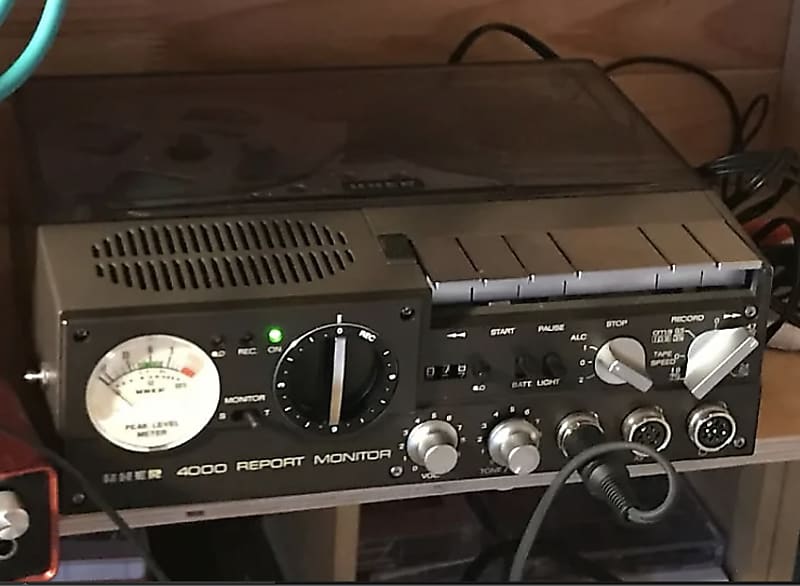 Uher Report Monitor 4000 Silver Metal | Reverb