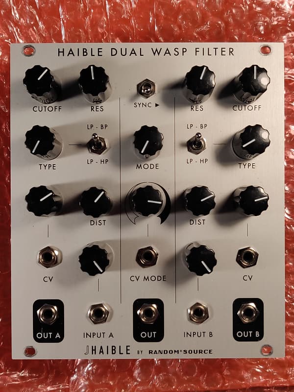 Random*Source J. Haible Dual Wasp filter Eurorack module | Reverb