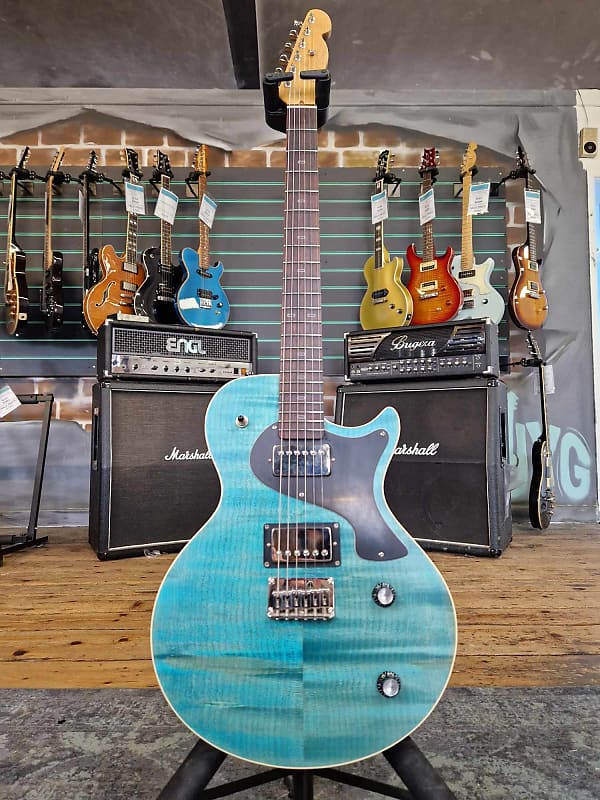 PJD Carey Elite Sea Blue Electric Guitar | Reverb