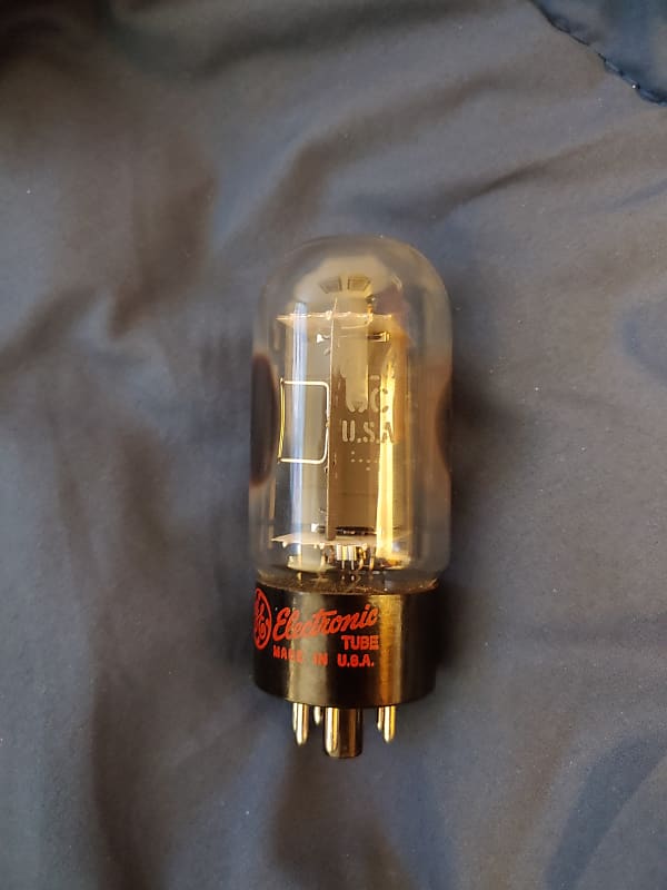 GE 6L6 1950's Red Label | Reverb