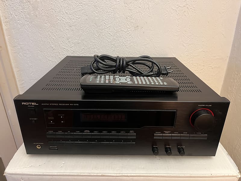 Rotel RX-975 Stereo Receiver-IOB-Remote-Power Cord- Mint | Reverb