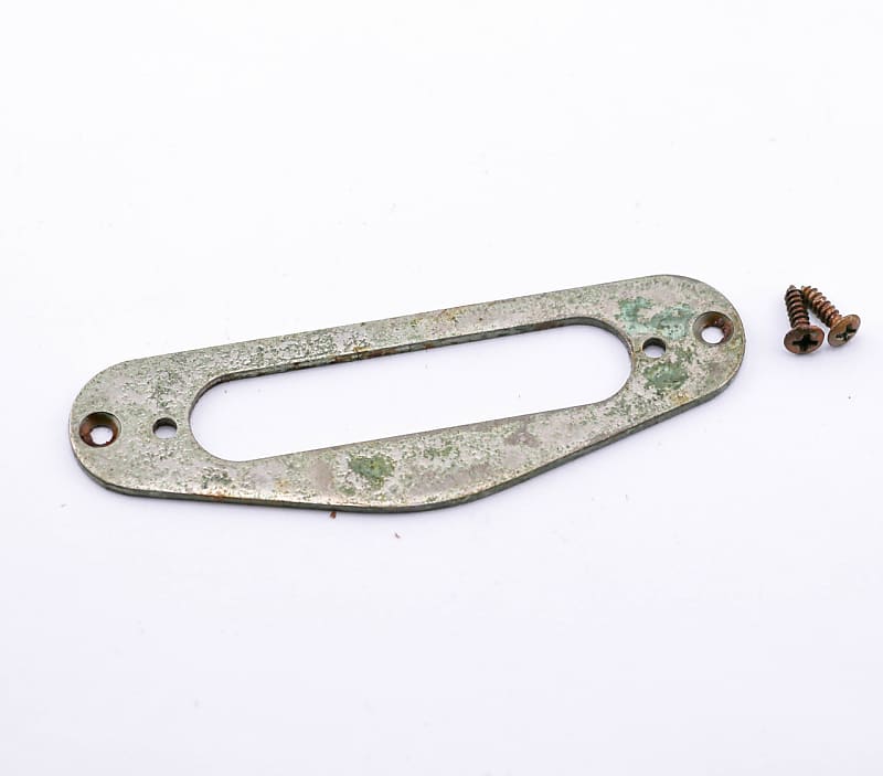AGP ™ - Telecaster ® - Aged Relic Chrome Pickup Ring #3142433 | Reverb