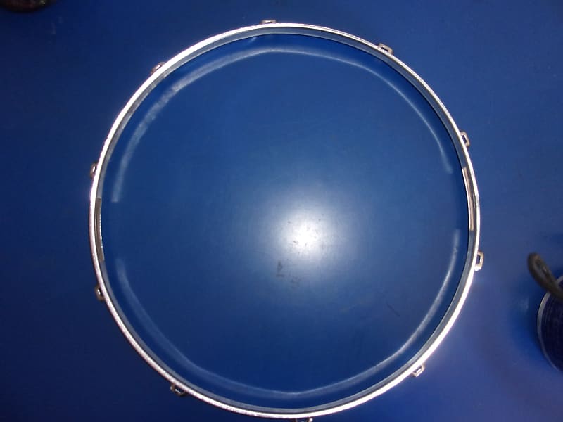14" Snare Drum Chrome Rim Hoop Bottom Snare side 10 Lug Holes | Reverb