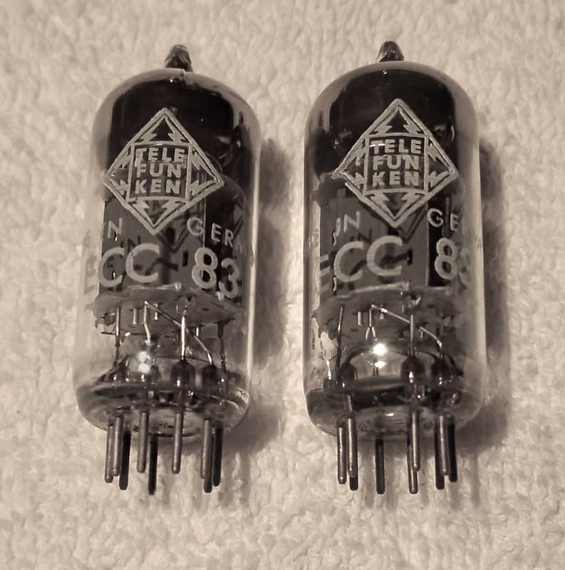 NOS Telefunken ECC83- 12AX7 - Not Reissue – New- Old Stock. | Reverb