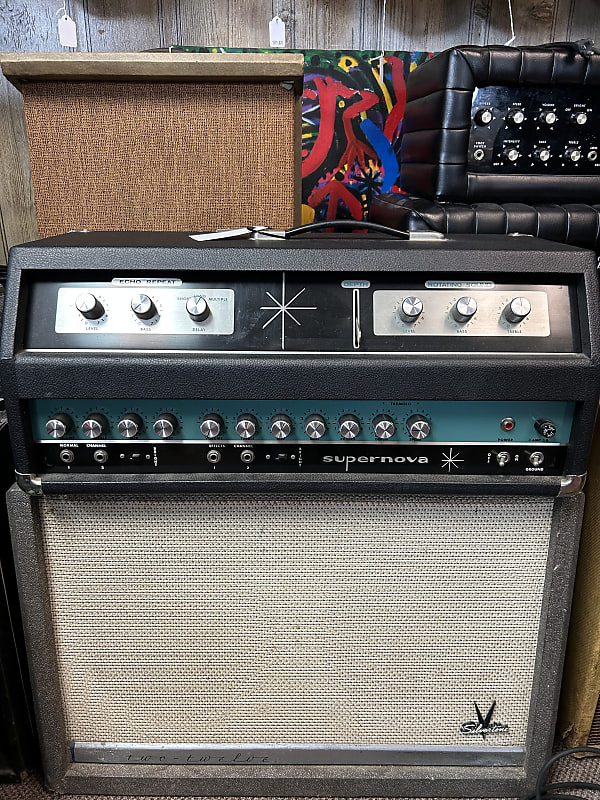 Rare Tel-Ray Supernova Oil Can Rotary Amplifier | Reverb