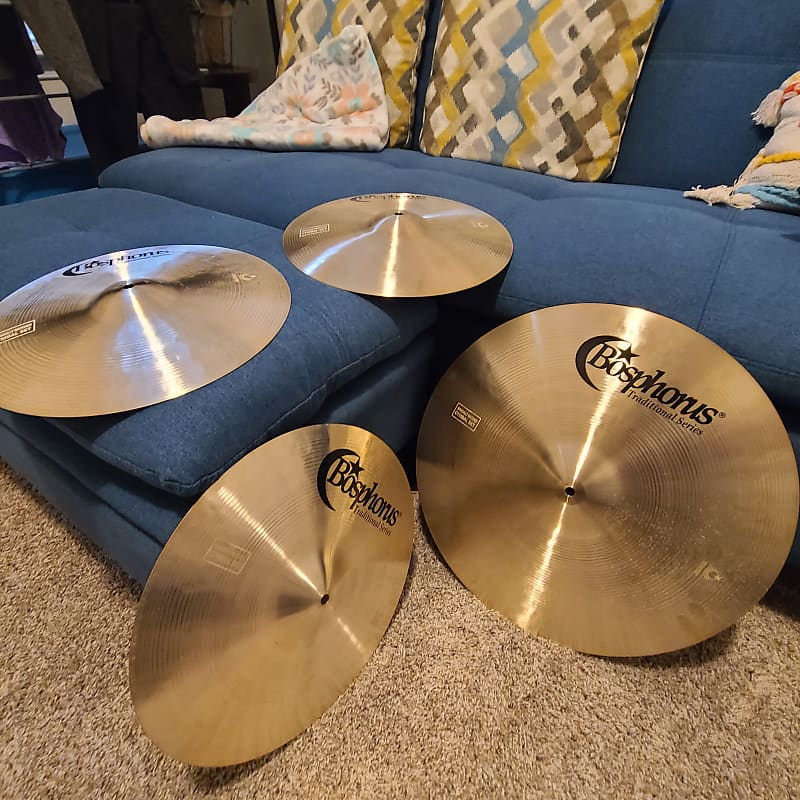Bosphorus Cymbals Traditional Cymbal Box Set with Case, 20" | Reverb