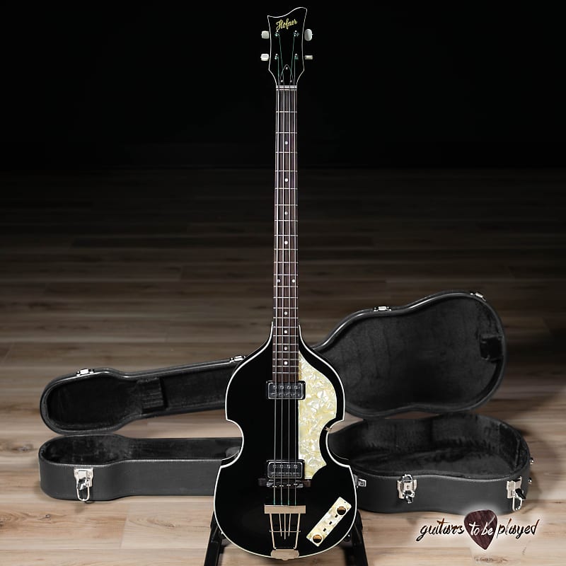 Hofner Artist Series Violin Bass (H500/1-63-AR-BK-0) w/ Case | Reverb