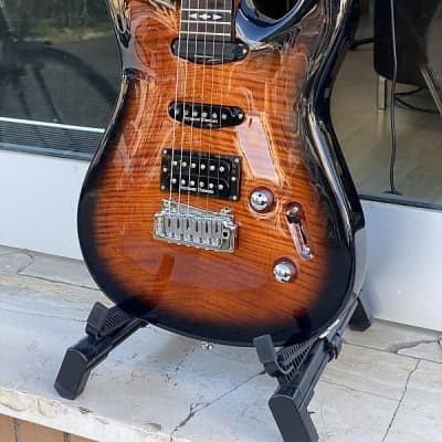 Framus Diablo Custom Almond Sunburst | Reverb