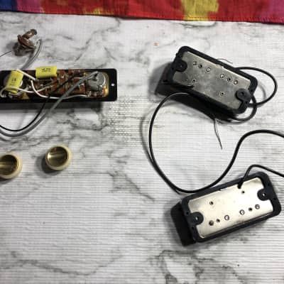 Hofner HCT Bass Pickups Control Panel | Reverb