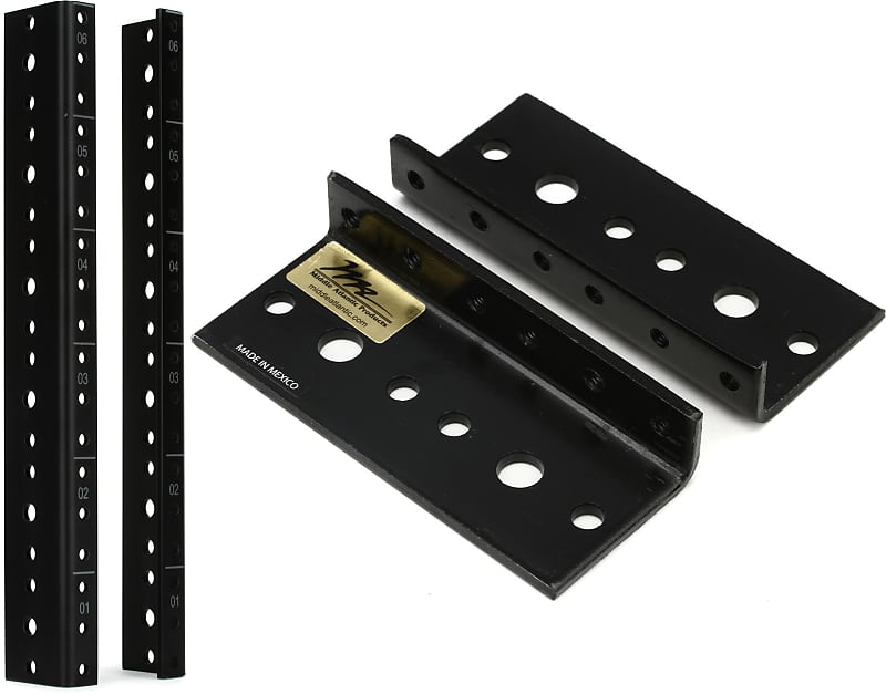 Gator GRW-RACKRAIL-06U Rack Rails - 6U Pair Bundle with | Reverb