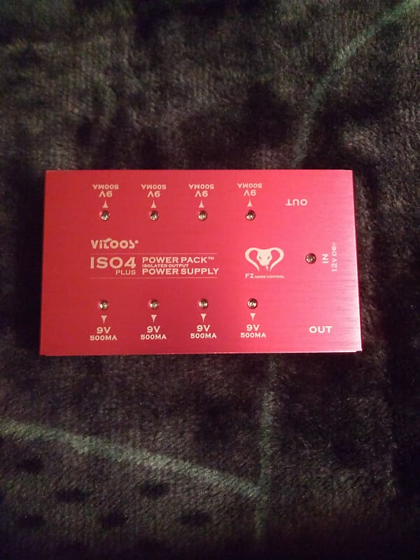 Vitoos ISO4PLUS 8 Outputs 500mA Guitar Bass Effects | Reverb Canada