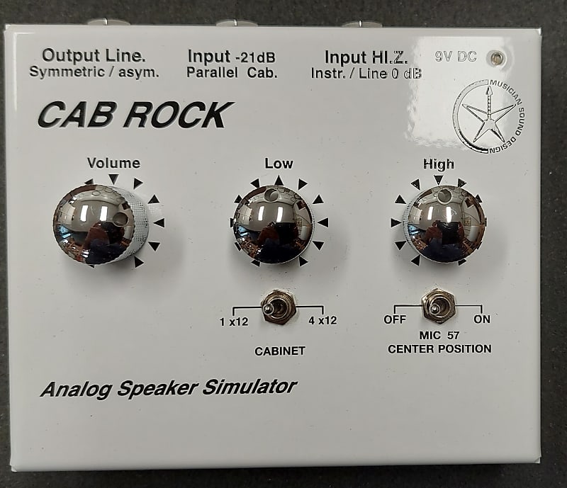 Musician Sound Design Cab Rock analog speaker simulator | Reverb