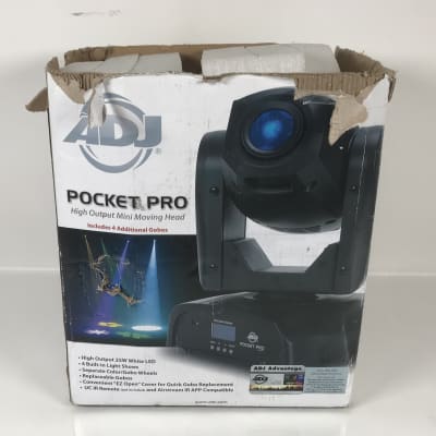 ADJ Pocket Pro 25W LED Moving-Head Spot Bundle with ADJ UC-IR | Reverb
