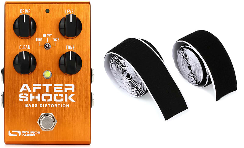 Source Audio Aftershock Bass Distortion Pedal Bundle with | Reverb