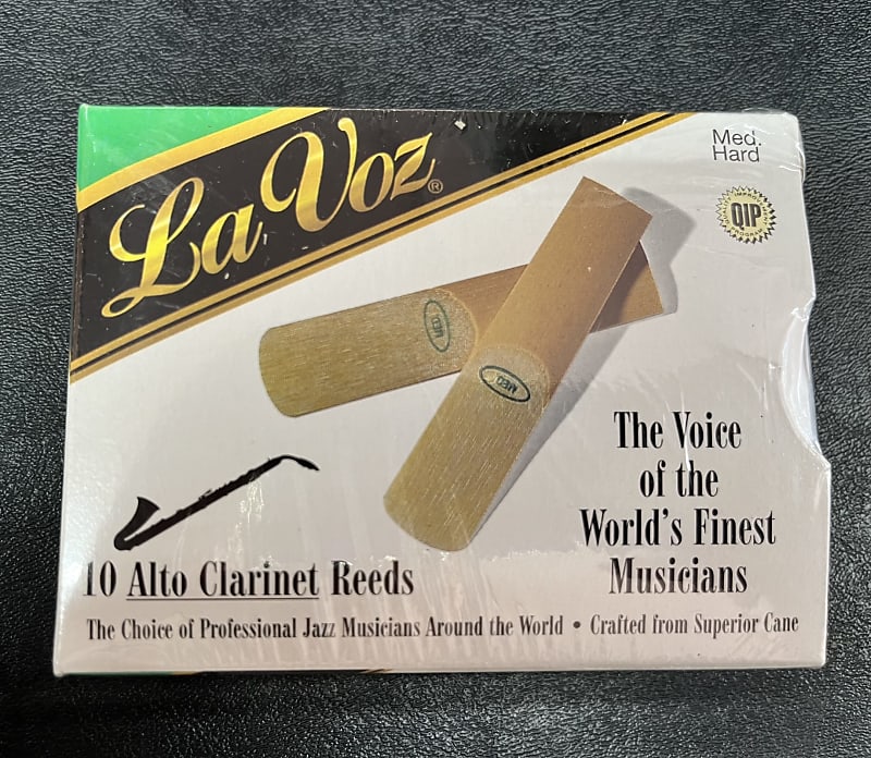 Vintage La Voz Alto Clarinet Reeds Medium Hard | Reverb