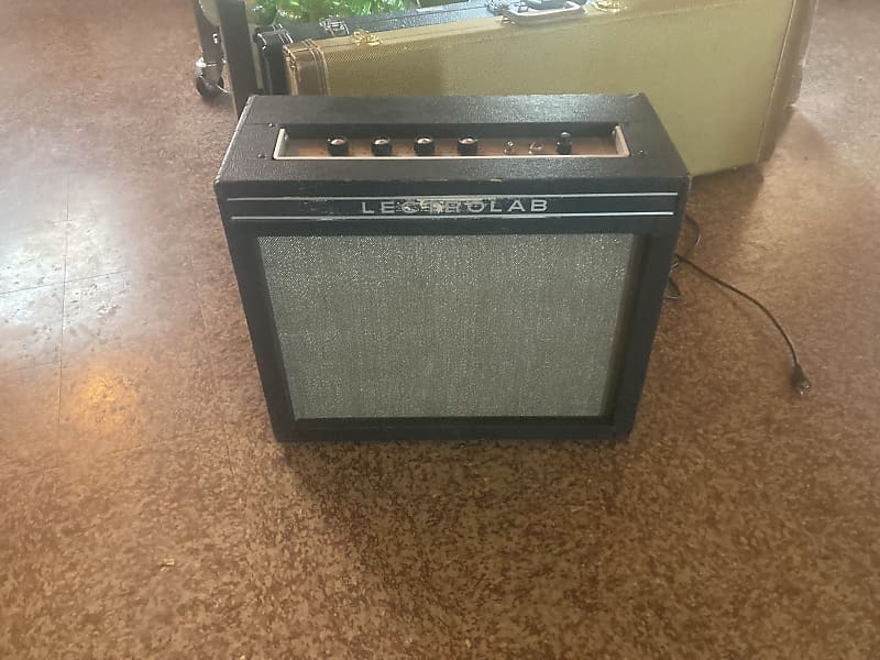 Vintage 1965 Lectrolab S 400 EL84 twin 8” guitar amp | Reverb