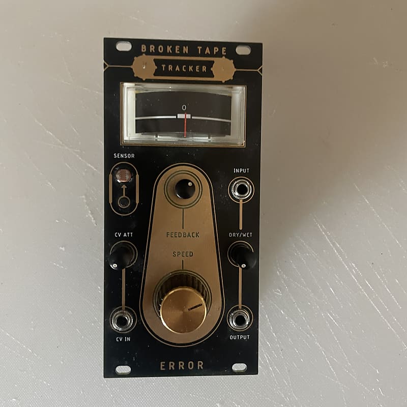 errorinstruments Broken Tape Tracker 2020’s - Black and Gold | Reverb