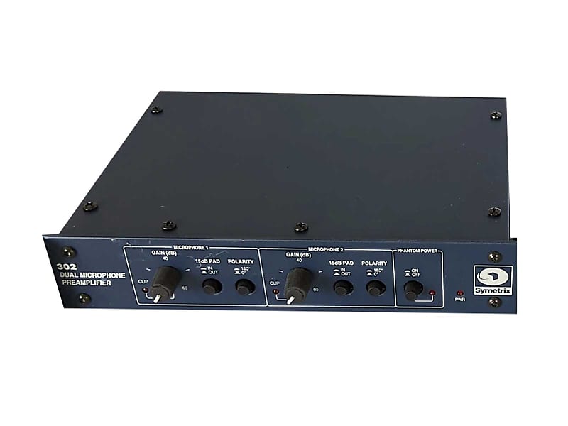 UPGRADED Symetrix 302 Dual Preamp | Reverb