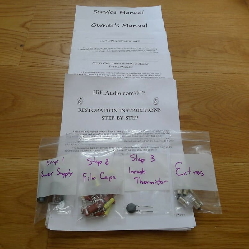 Hallicrafters HT-41 restoration kit filter capacitor repair | Reverb