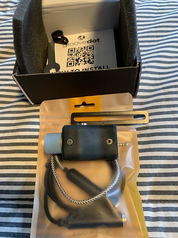 Drum-Tec Groove Dot dual zone internal drum trigger. MINT. NO | Reverb