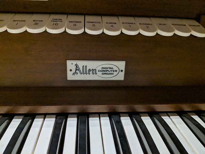 Allen 305-B Digital Computer Organ Wood | Reverb