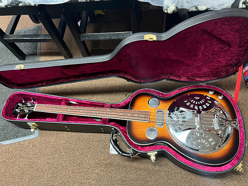 GOLD TONE PBB Paul Beard Bass 4-string resonator BASS guitar | Reverb