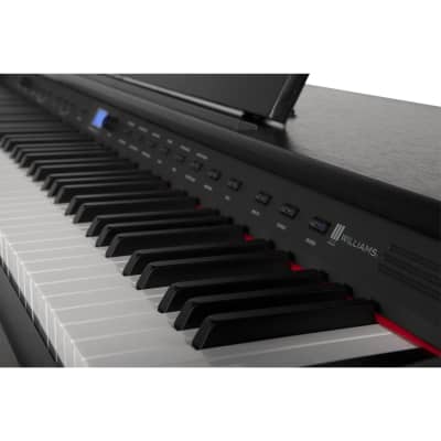 Williams Rhapsody 2 88-Key Console Digital Piano Walnut | Reverb