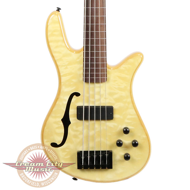 Spector SpectorCore 5 Fretless 5 String Bass in Aged | Reverb UK