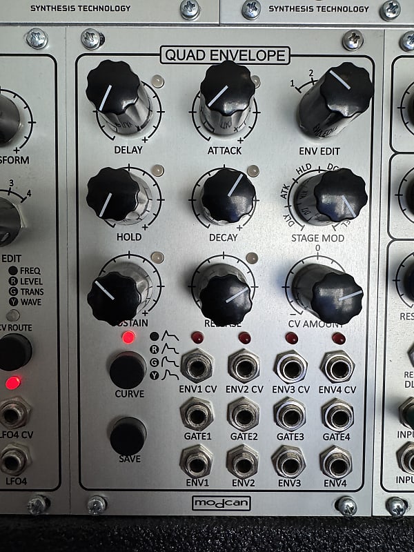 Modcan Quad Envelope 2010's - Silver | Reverb