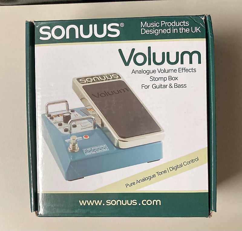 Sonuus Voluum Ultimate Analogue Volume Effects Pedal | Reverb