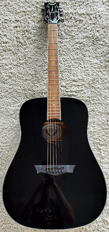 Dean AX D MAH CBK Dreadnought Mahogany acoustic guitar, | Reverb