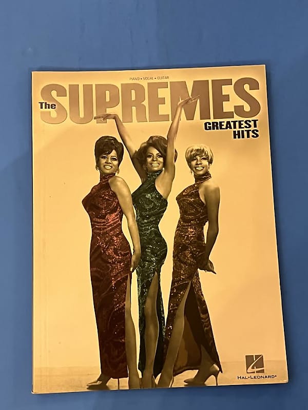 The Supremes Greatest Hits Piano/Vocal/Guitar Book | Reverb
