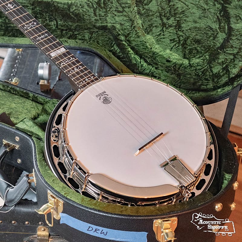 Deering Rustic Wreath 5-String Resonator Banjo #AJ13 | Reverb