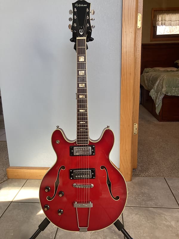 Left Handed MIJ Epiphone EA 250L 72-74 | Reverb