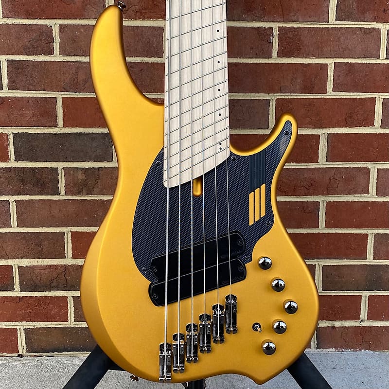 Dingwall NG2 6-String, Matte Gold Metallic, Maple Fretboard, | Reverb