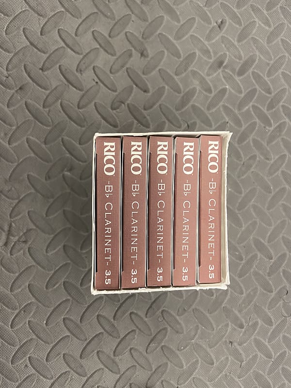 Mint Rico #3.5 Reserve Reeds 5 boxes of 5 | Reverb