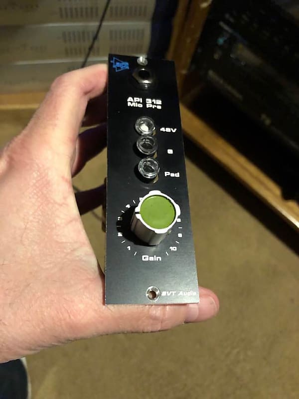 API 312 preamp vintage with Melville op amp & correct | Reverb