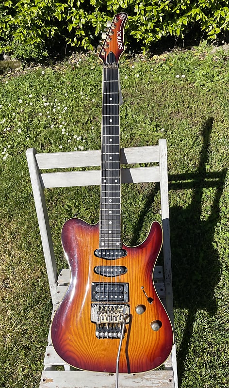 Samick Valley Arts Custom SMX-1-1/VS 1990 - Vintage sunburst | Reverb