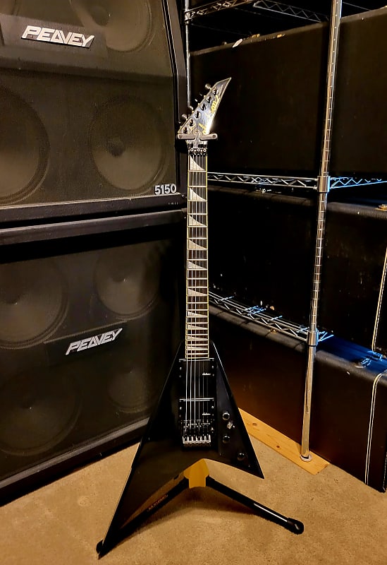 Jackson Randy Rhoads 1991 Black USA Custom guitar pre Fender | Reverb