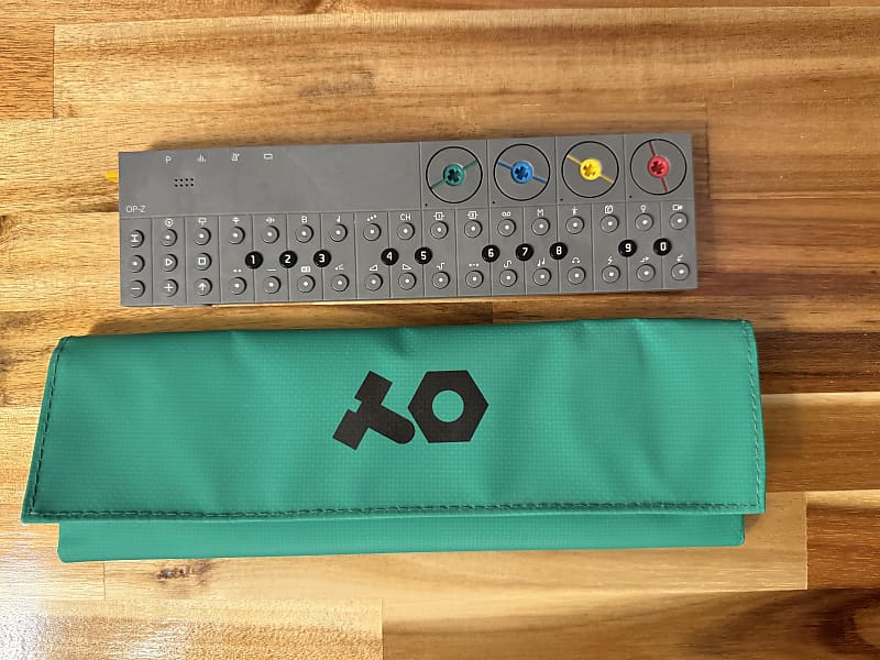 Teenage Engineering Op-z with OP lab module and roll up bag | Reverb