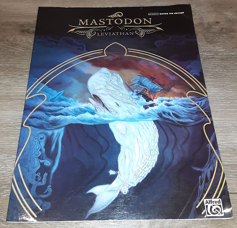 MASTODON - LEVIATHAN - GUITAR TAB BOOK - TABLATURE - MASTADON | Reverb