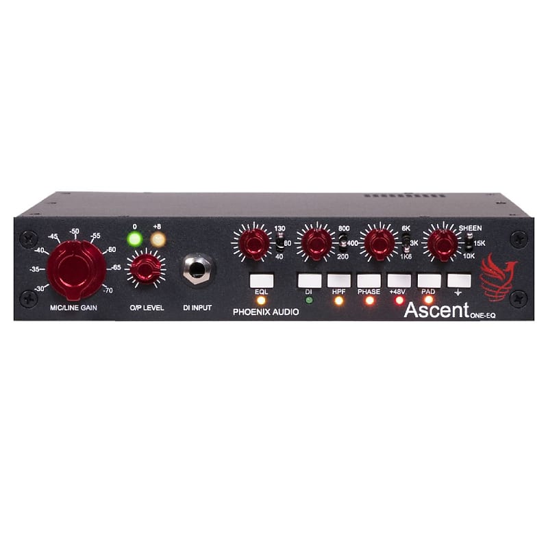 Phoenix Audio Ascent-Q1 Mono PreAmp / EQ | Reverb
