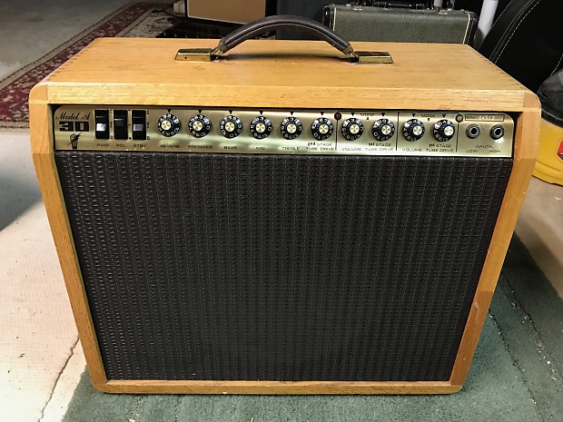 Legend A-30 1980s Wood Cab Tube Pre Solid State Power - Great | Reverb